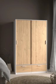 FALCO Skříň Lincoln 324 bílá/jackson hickory