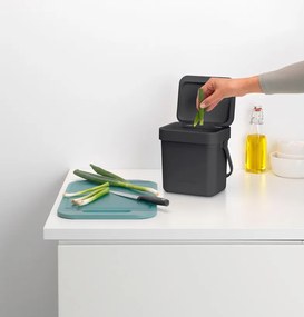 Brabantia Koš Sort&Go 3L šedá