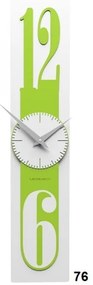 Designové hodiny 10-026 CalleaDesign Thin 58cm (více barevných variant) Barva zelené jablko-76