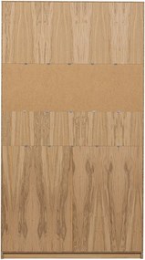 Modulární knihovna v dekoru dubu v přírodní barvě 110x199 cm Modulair – vtwonen