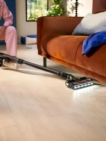 Philips Aqua 7000 XC7163/01 černo-modrá / Aku tyčový vysavač / Suché a