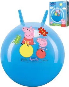 JOHN Hopsadlo Peppa Pig modré / Skákací míč / průměr 45-50 cm / nosnos