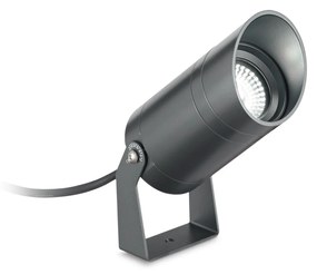 IdealLux 248387 STARLIGHT PT vnější bodové LED svítidlo / reflektor 10W 850lm 3000K IP68 šedá Venkovní reflektory