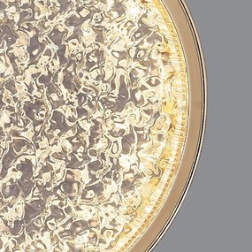 Toolight Moderní závěsné LED osvětlení Crystal D5 LHJ100-1CP zlaté