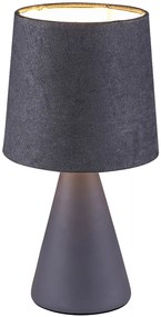 Rabalux NALANI stolní svítidlo max. 40W | E14 - šedá