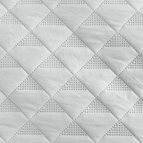 PŘEHOZ NA POSTEL VANĚSE 200X220 CM STŘÍBRNÝ