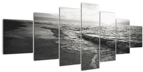 Obraz - Na břehu moře (210x100 cm)