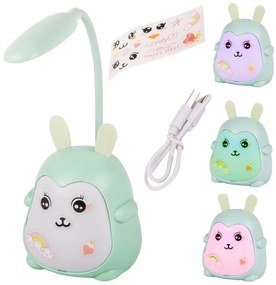 12275 Dětská noční RGB USB lampička - Lovely Bunny