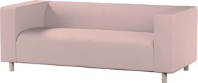Potah na pohovku IKEA Klippan 2-místná barva růžová látka pletený vzor