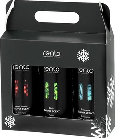 Rento dárkový set esencí do sauny 3x400ml, Svěží set
