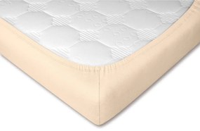 Dadka Jersey prostěradlo banán A  Jersey prostěradlo banán 140x220x20 cm