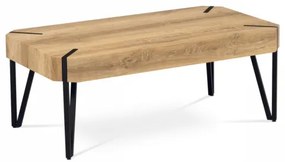 Designový konferenční stolek 110x60 bělený dub, AHG-241 OAK2