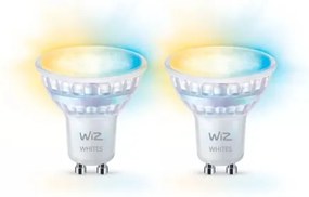 SADA 2x LED Stmívatelná žárovka PAR16 GU10/4,7W/230V 2700-6500K CRI 90 Wi-Fi-WiZ