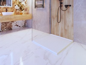 Erga Almac, SMC sprchová vanička 90 x 90 x 3 cm, bílá, ERG-GMA-AL-9090