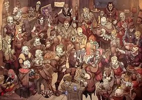 GOOD LOOT Puzzle The Witcher: Birthday / 1000 dílků / 68 × 48 cm