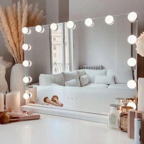 Ekspand LED kosmetické zrcadlo Hollywood 80×60 cm