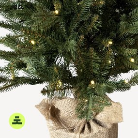 Smrk Přírodní 100 LED 90 cm