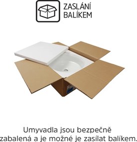 Mereo Mereo, Umyvadlo na desku bez přepadu, 355x120 mm, kulaté, keramické - pro zaslání balíkem, UC363612CP