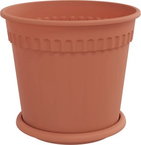 Květináče 6 ks Cihlově červená Plast 3403257
