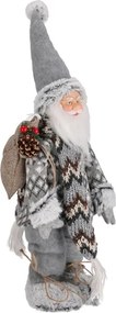 Vánoční dekorace Santa Claus s pytlem 50 cm