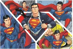 CLEMENTONI Puzzle Superman MAXI / 104 dílků