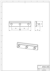 Novaservis - Trojháček Metalia 12 chrom, 0243,0