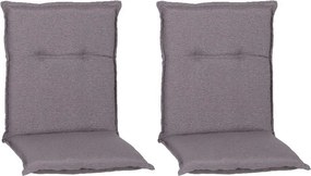XXXLutz SADA POLSTRŮ NA ŽIDLI 2 ks, 98/46/8 cm Gardenson - Online Only zahradní nábytek - 006285032203