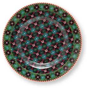 Pip Studio Berry Blues talíř Ø12cm, zelený