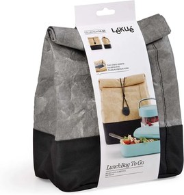 LEKUE Termotaška na svačinový box Lékué Lunchbag To Go | černá