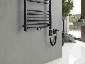 Mexen Yodo, elektrické topné těleso 1200x500 mm + topná tyč 600 W, černá, W113-1200-500-2600-70