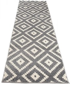 Kusový koberec Remund šedý atyp 70x250cm
