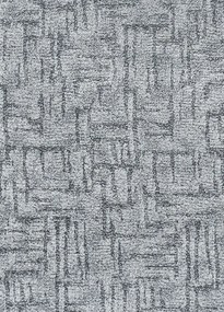 Koberce Breno Metrážový koberec DOBRO 95, šíře role 300 cm, Šedá, Vícebarevné