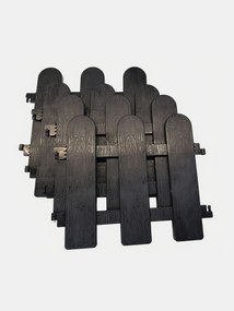 Sinsay - Zahradní plotky 4 pack - černá