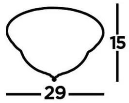 Searchlight 4370 Stropní koupelnové svítidlo AMERICAN DINER patina