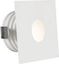 NV 8058001 Venkovní zapuštěné svítidlo do zdi PASSAGGIO bílý hliník LED 1W 3000K 3V IP54 délka kabelu 1.80m použijte driver 9020170 - NOVA LUCE