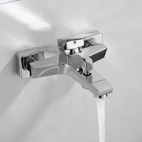 Aqualine Aqualine, RITMO podomítková sprchová baterie, box, 3 výstupy, chrom, RT043