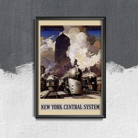 Plakát Plakát Centrální systém v new yorku