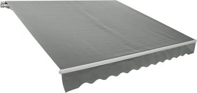 ROJA Markýza 3,95x2,5m ŠEDÁ (P4512)