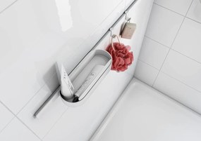 Hansgrohe WallStoris, sada do sprchy, bílá matná, HAN-27967700