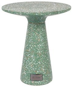 OnaDnes -20% Zelený terrazzo odkládací stolek ZUIVER VICTORIA 41 cm