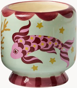 Keramická vonná svíčka Koi Fish (mořská sůl, šalvěj)