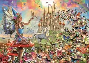 EDUCA Puzzle Víla a motýli / 500 dílků / od 10 let