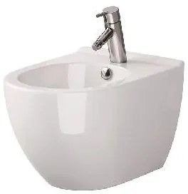 Cersanit Zen - Závěsný bidet, otvor pro baterii, bílá K117-001