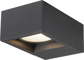 LA 1004747 ESKINA FRAME WL venkovní LED nástěnné přisazené svítidlo antracit CCT switch 3000/4000 K - BIG WHITE (SLV)