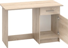 Univerzální PC stůl, dub sonoma, SIRISS NEW
