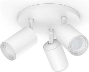 Philips Hue Fugato - Chytré 3bodové LED svítidlo, bílá 929003810401