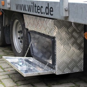 Úložný box pod korbu Wiltec – 75 × 25 × 40 cm, 6 kg, 60 L (63530)
