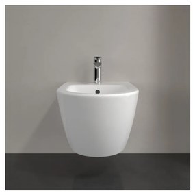 Villeroy & Boch Subway 2.0 - Závěsný bidet compact, 355x480 mm, alpská bílá 54060001