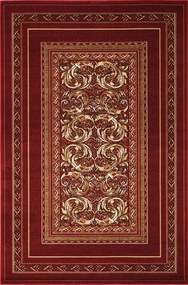 Kusový koberec Agnella Standard Aralia Bordó Rozměr: 200x400 cm