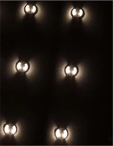 NV 9203112 Venkovní zapuštěné svítidlo do země BANG nikl satén hliník LED 1W 3000K IP67 100-240V 42st. vč. driveru - NOVA LUCE